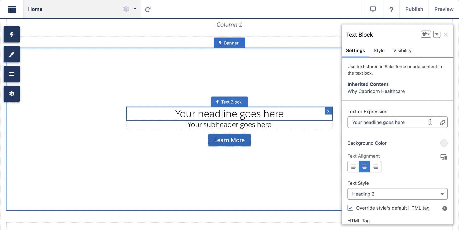 Article Display Cms Content In Your Lwr Site With Data Binding Learn Experience Cloud 9117